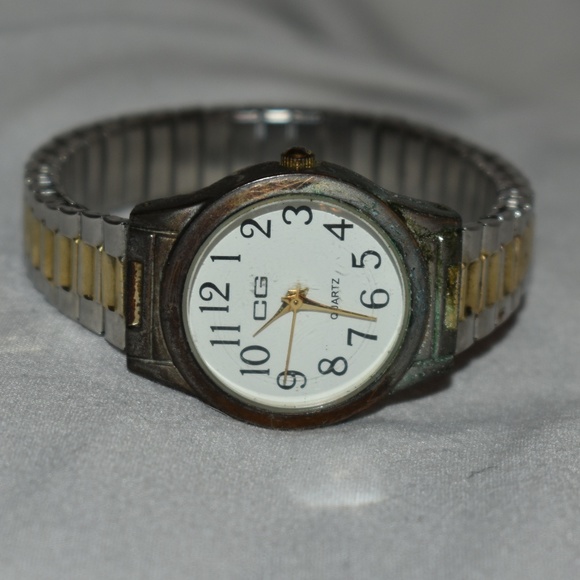 CG | Accessories | Vintage Cg Watch Tt Ss W Expandable Band | Poshmark